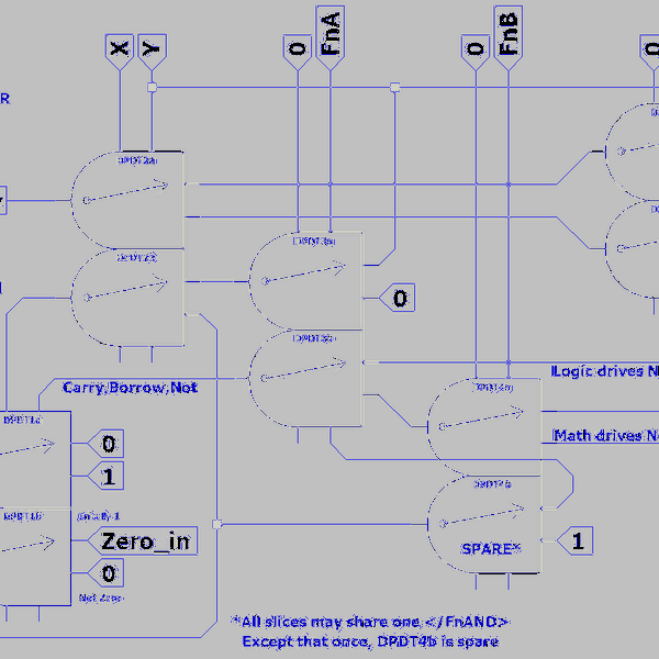 MUX based ALU thoughts and experiment | Hackaday.io