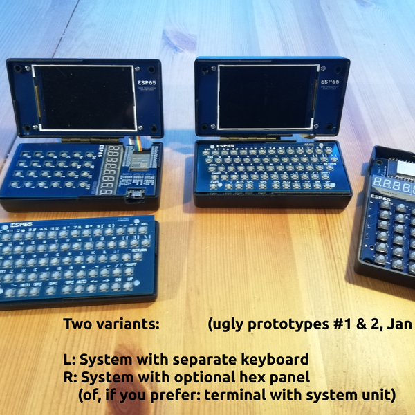 ESP65 Pocket Computer: KIM-I/Apple-1/esp32 | Hackaday.io