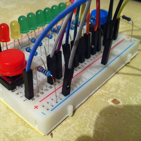 Arduino One Dimensional PONG (With clean code) | Hackaday.io