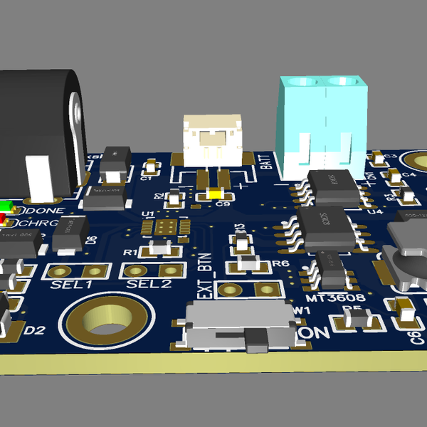 Power Management Board for Battery Powered Project | Hackaday.io