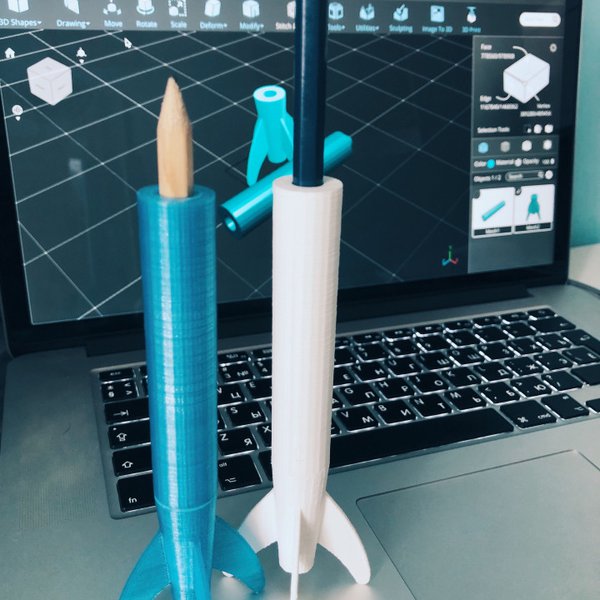 Pencil Rocket | Hackaday.io