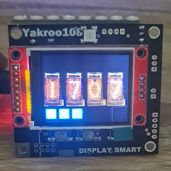 Desk Clock Lcd ST7735 | Hackaday.io