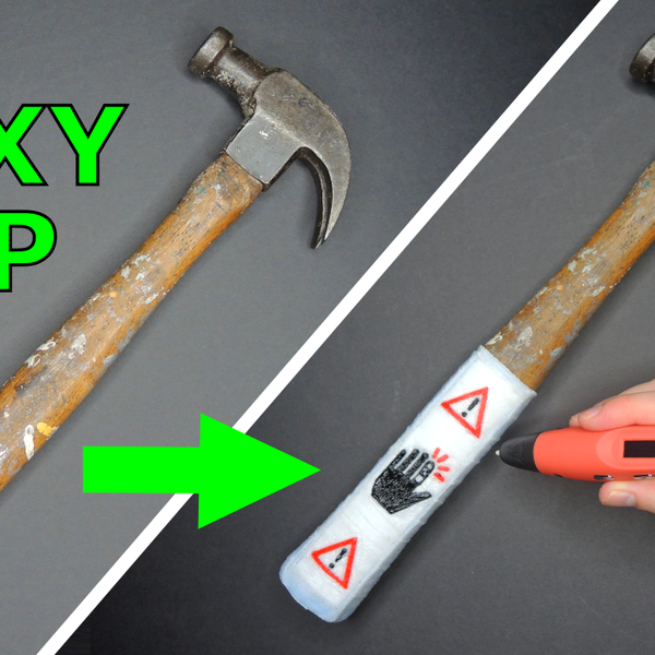Custom Flexible Grip with a 3D Printing Pen | Hackaday.io