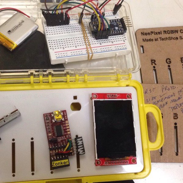 RGBW Neopixel color tune | Hackaday.io