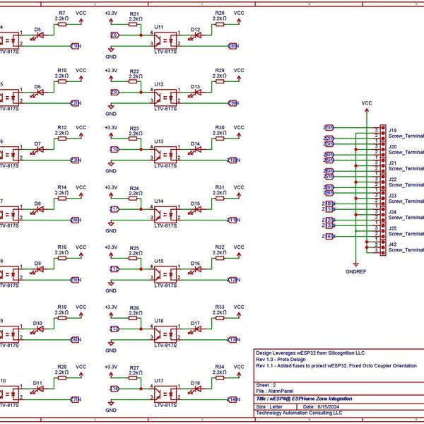 Hornet Nest Alarm Panel | Hackaday.io