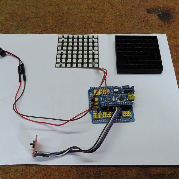 Arduino Breakout game on 8X8 Led Matrix | Hackaday.io