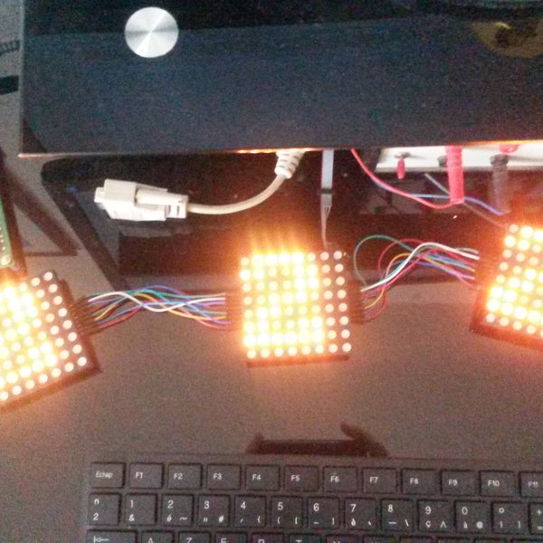 8x8 RGB Matrix display controller | Hackaday.io