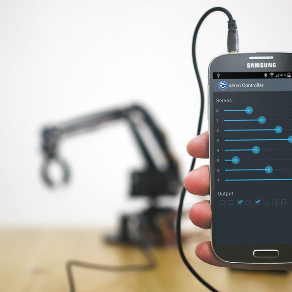 Build an Android-controlled robotic arm | Hackaday.io