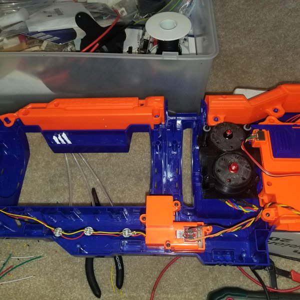 Brushless Nerf Titan50 | Hackaday.io