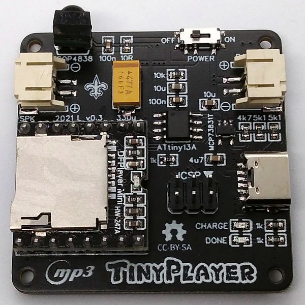 ATtiny13A TinyPlayer | Hackaday.io