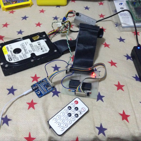 PATA(IDE) Hard Disk MP3 Music Player | Hackaday.io