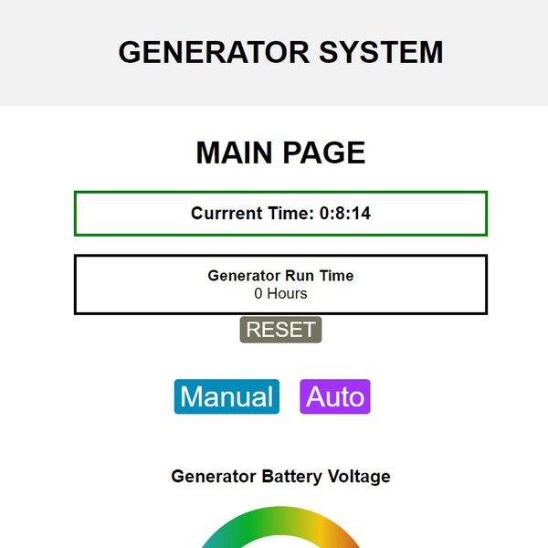 Cloud based Generator monitoring System | Hackaday.io