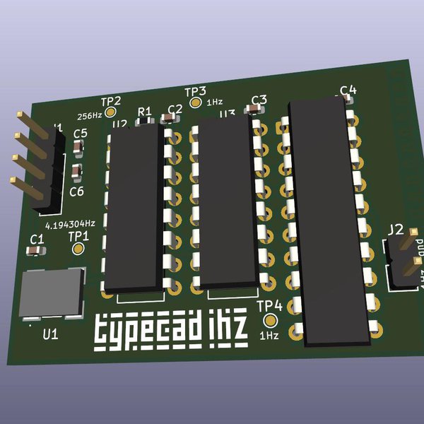 typeCAD 1Hz -AI designed hardware | Hackaday.io
