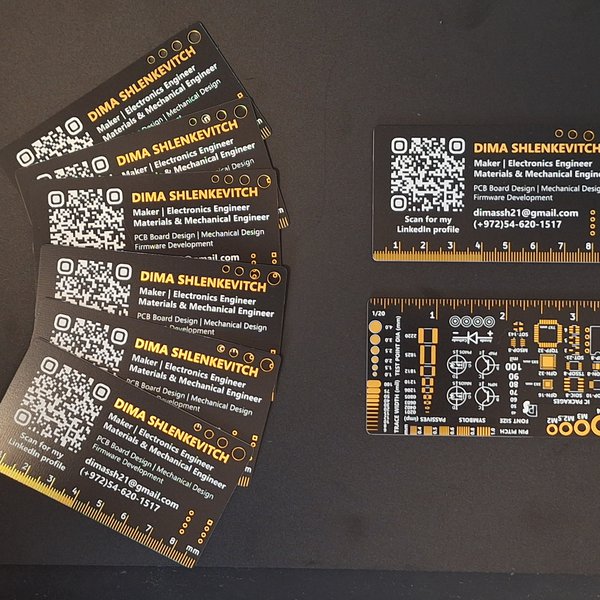 PCB Business Card for Everybody | Hackaday.io