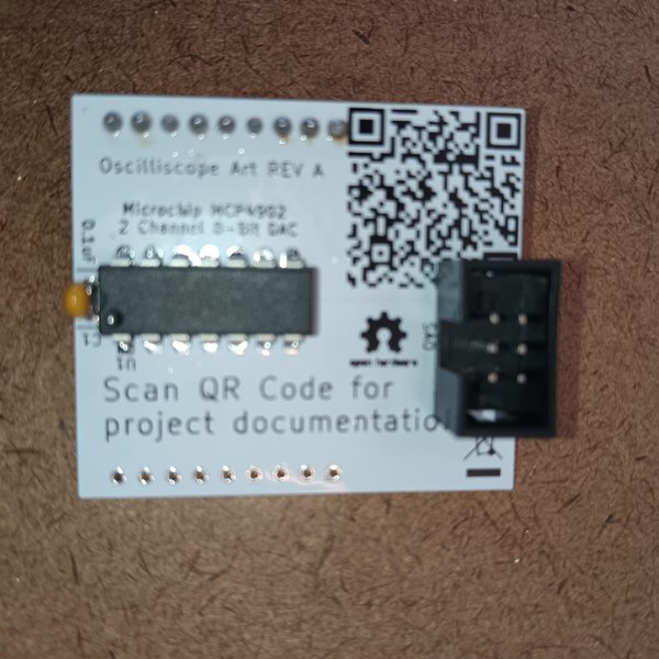 Oscilloscope Art at Hackaday Supercon 8 | Hackaday.io