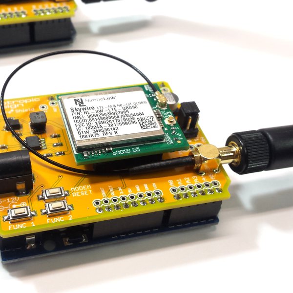 Arduino Shield For Cat M1 And Nb Iot Modems