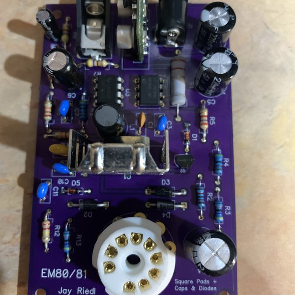 Magic Eye Vacuum Tube Display Bluetooth Speaker | Hackaday.io