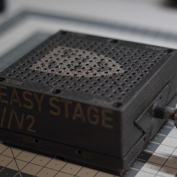 3D Printed Linear and Rotary Positioning Stages | Hackaday.io