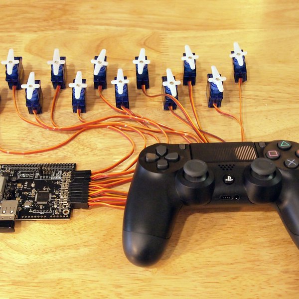 Open Source PS4 Servo Controller | Hackaday.io
