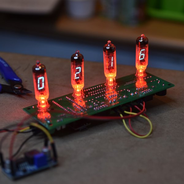 Vfd Clock With Arduino Iv 6 5188
