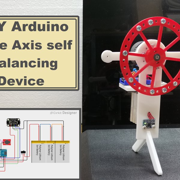 DIY Aduino One Axis Self Balancing Device | Hackaday.io