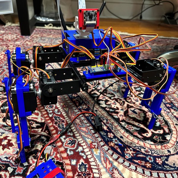 RFEV - another quadruped robot | Hackaday.io