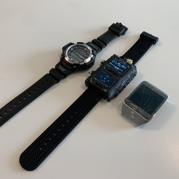 ESP32 Dual-screen watch | Hackaday.io