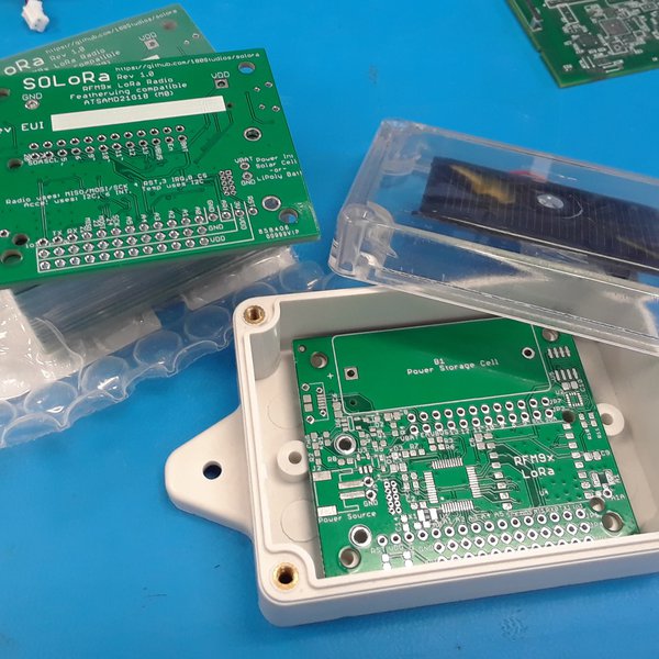 SoLoRa - Solar Powered always-on IoT sensor node | Hackaday.io