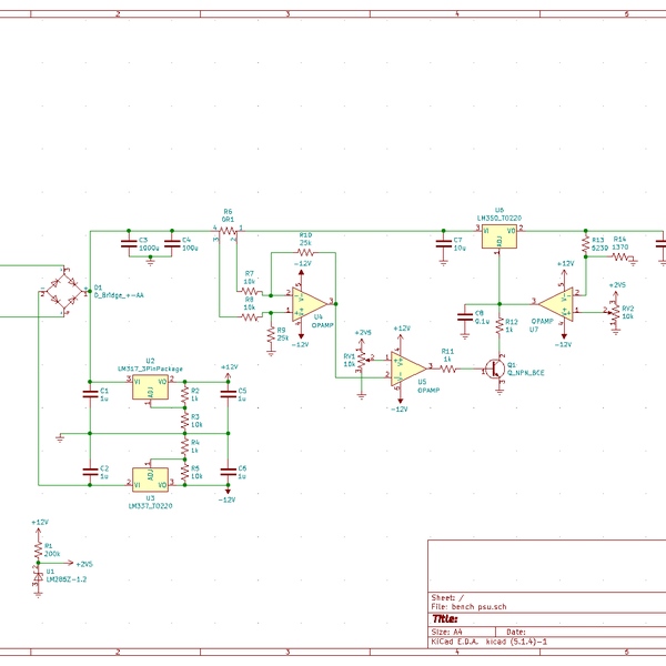 linear bench psu | Hackaday.io