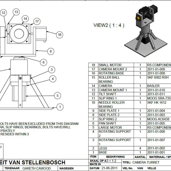Continuous Rotation Camera Turret | Hackaday.io
