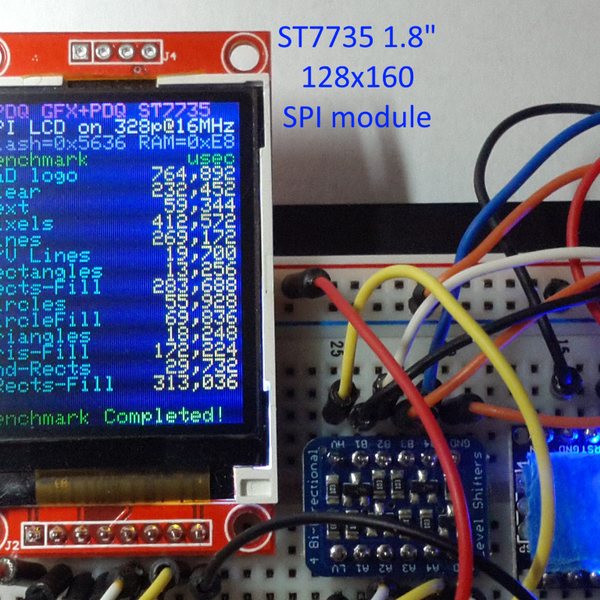 PDQ_GFX optimzed AVR LCD graphics | Hackaday.io
