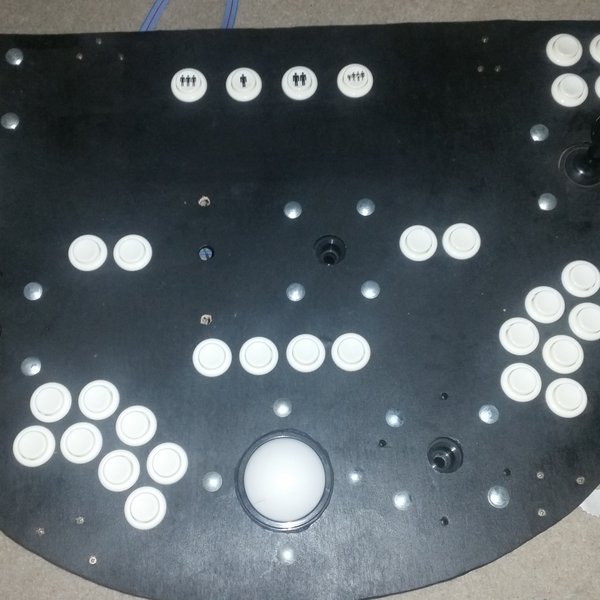 Arcade Controller with LEDBlinky support | Hackaday.io