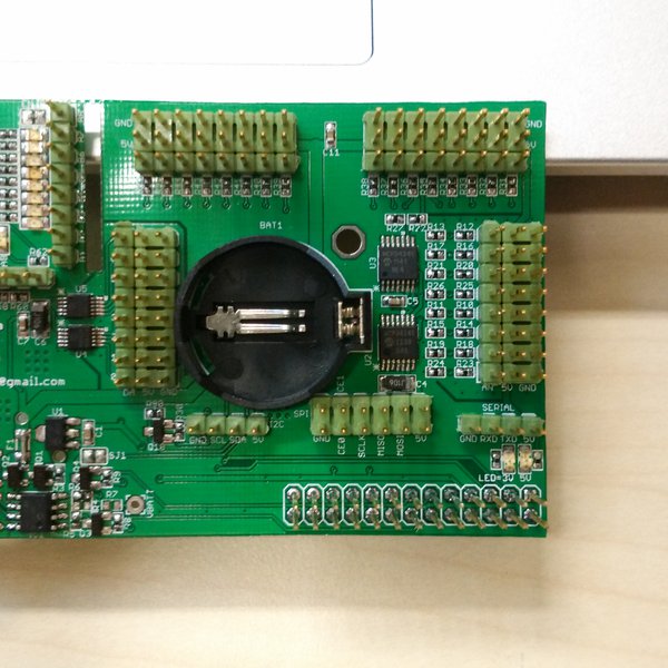 Raspi-Shield : The Raspberry Pi add-on board | Hackaday.io