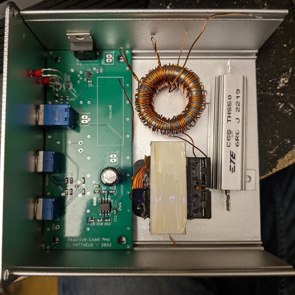 Reactive Amplifier Load With Headphone Out | Hackaday.io