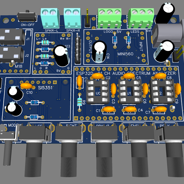 21 Band Audio Spectrum Analyzer | Hackaday.io