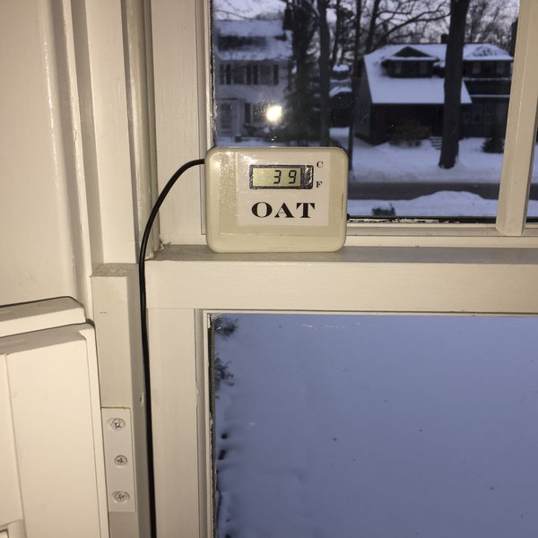 Outside Air Temperature Display | Hackaday.io