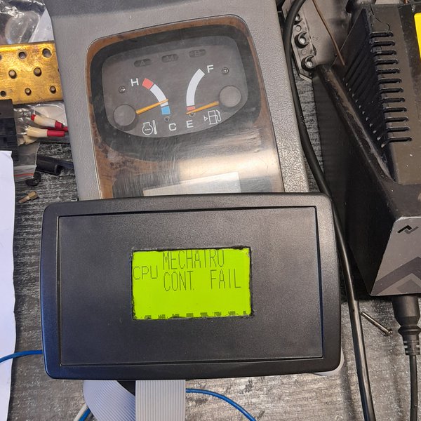 Excavator display chack | Hackaday.io