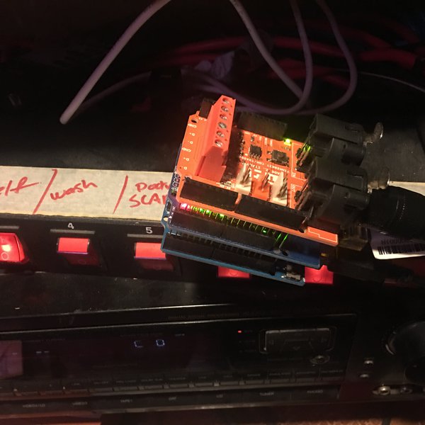 OSC to DMX bridge + Lighting server with Homekit | Hackaday.io