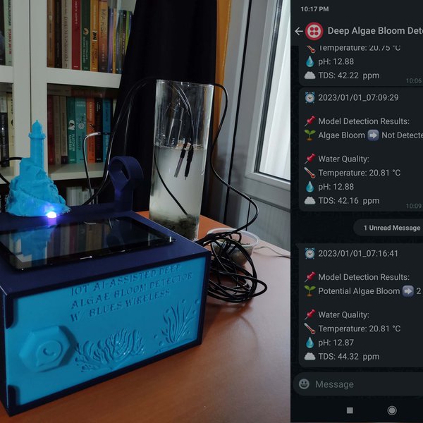 IoT AI-assisted Deep Algae Bloom Detector | Hackaday.io