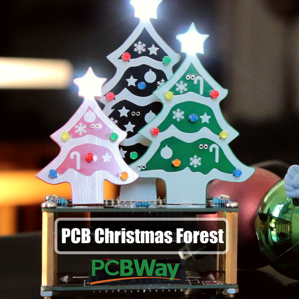 DIY - PCB Christmas Forest | Hackaday.io