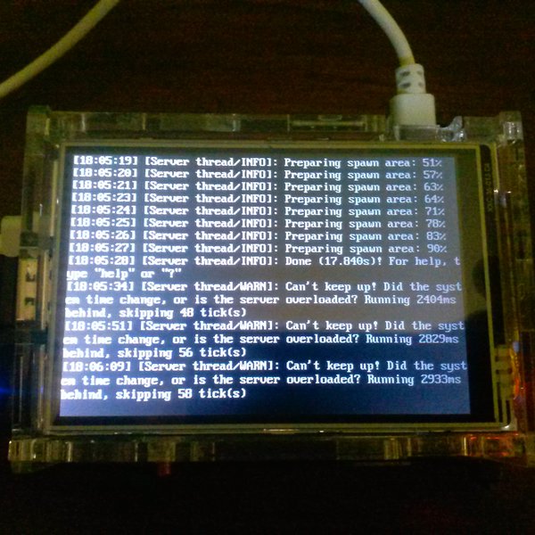 portable minecraft server | Hackaday.io