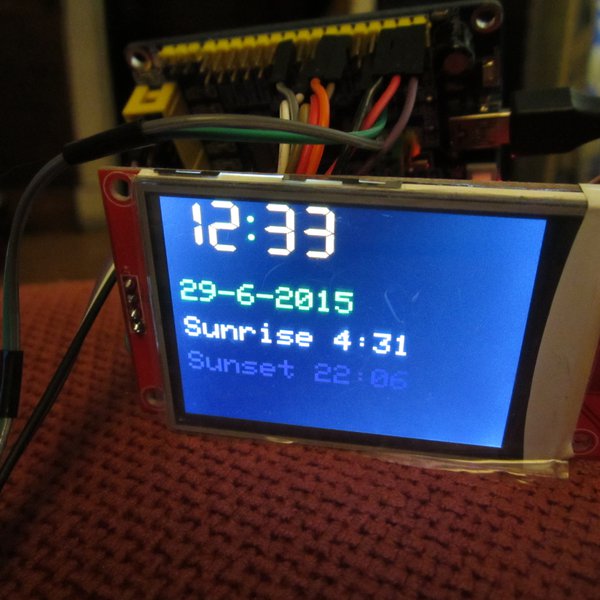 Sunset and Sunrise camera controller. | Hackaday.io