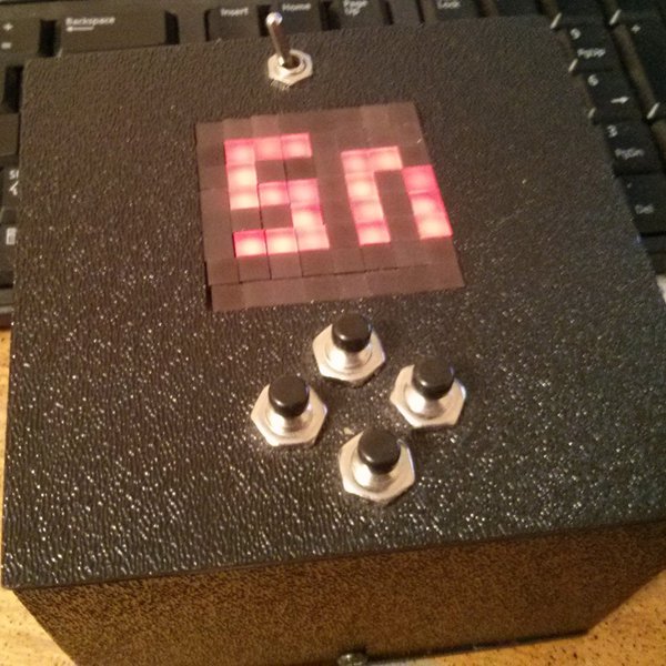 Led Matrix Game System Hackaday Io
