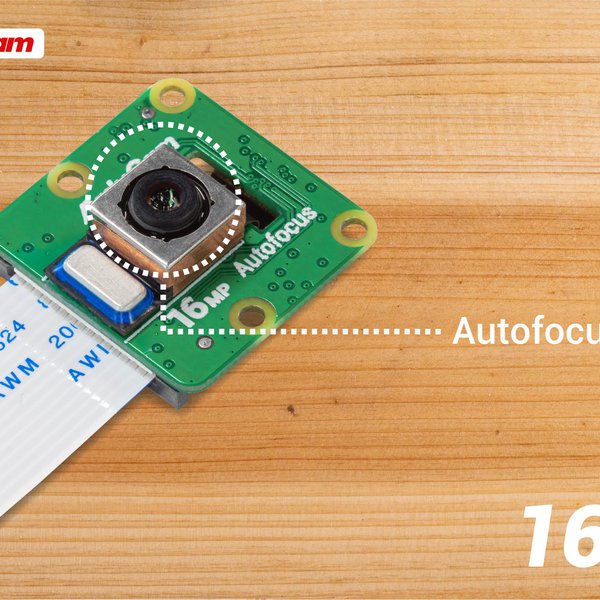 16MP Autofocus Camera Module for Raspberry Pi | Hackaday.io