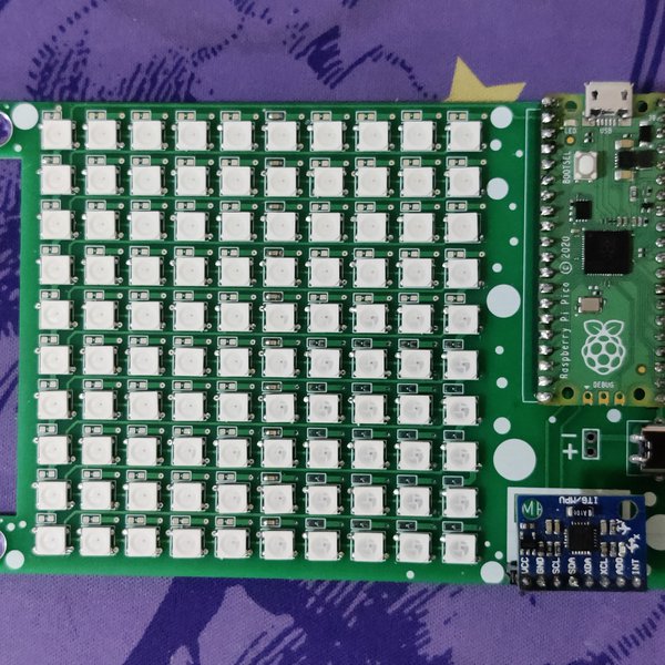 Raspberry Pi Pico Matrix Project | Hackaday.io