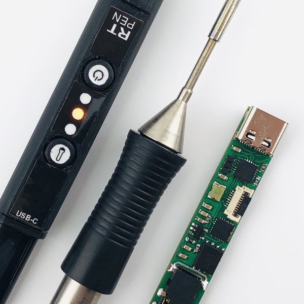 USB-C-PD Soldering Pen for Weller RT Tips | Hackaday.io