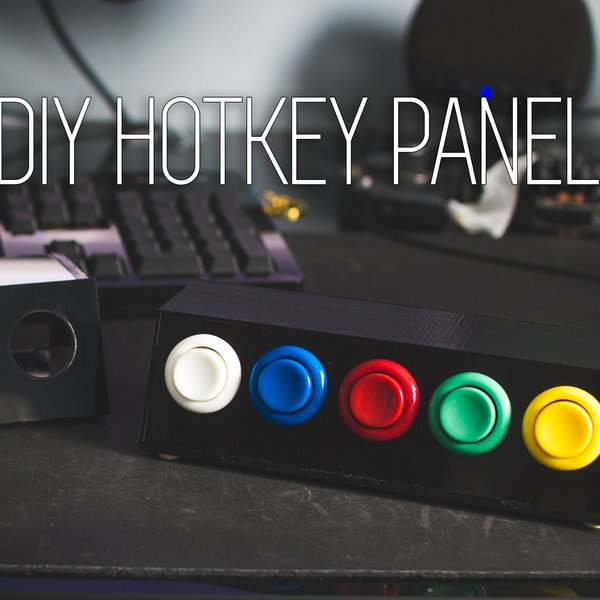 Quick Arduino Hot-Key Panel | Hackaday.io