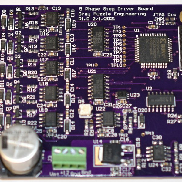 5 Phase Step Motor Driver Board | Hackaday.io