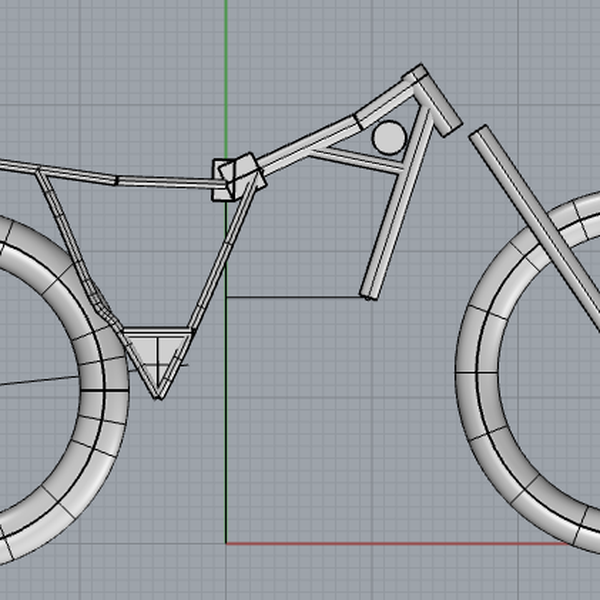 2005 Yamaha XT 225 Motorcycle Frame Modeling | Hackaday.io