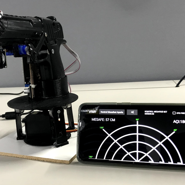 Arduino Radar Using Android Mobile App | Hackaday.io